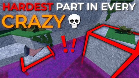 Hardest Parts Of Every Crazy Map Fe2 Youtube