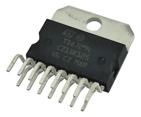 Tda Circuito Integrado Salida De Audio Amplificador MercadoLibre