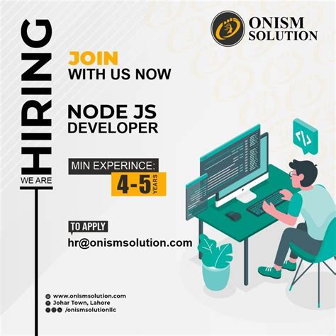 Mahnoor Qadir On Linkedin Hiring Nodejsdeveloper Nodejs