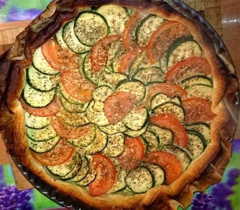 Mary Au Naturel Recette Tarte Courgette Tomates