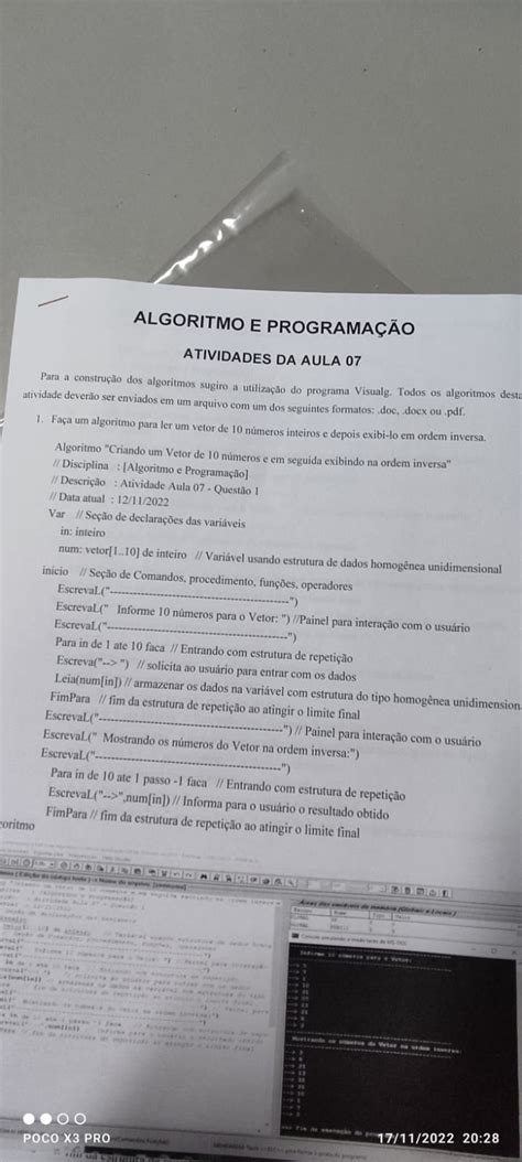 Algoritmo Algoritmo Visualg