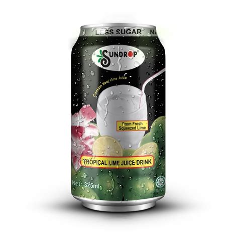 Sundrop Tropical Lime Juice Drink 325ml X 4 Cans Shopee Singapore