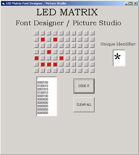 LED Matrix Computer Controlled JBProjects Net