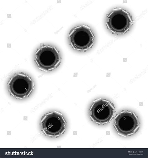Realistic Bullet Holes Images Stock Photos Vectors Shutterstock