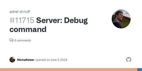 Server Debug Command · Issue 11715 · Astral Shruff · Github