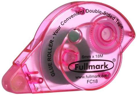 Fullmark Glue Tape Roller Permanent Double Sided Adhesive Model C 6
