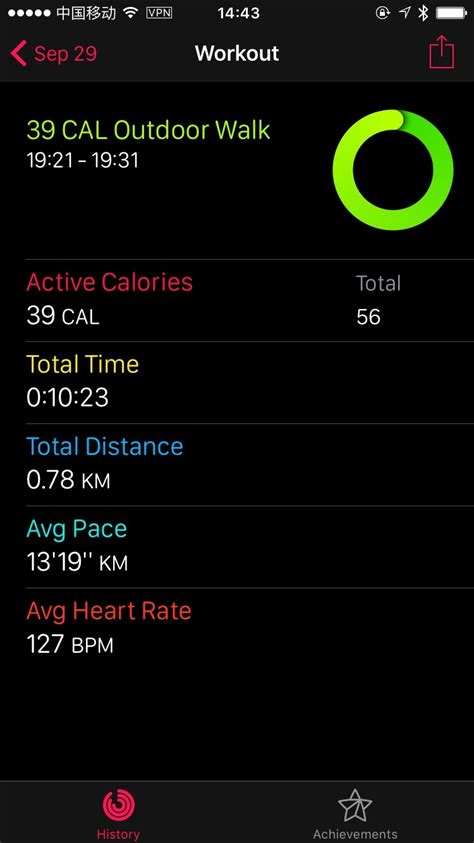ios how can i get workout record from the activity app in the iphone