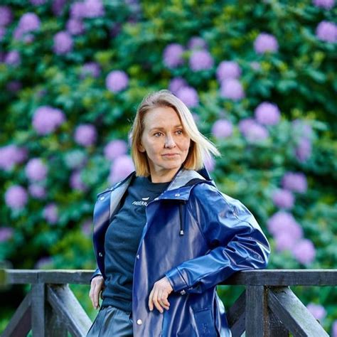 Rainwear From Sweden On Instagram Tanja In Retro Raincoat In True