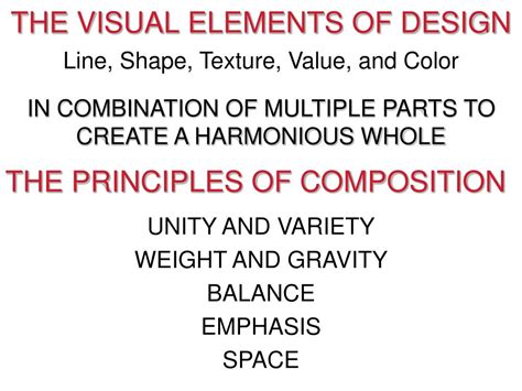 Ppt Principles Of Two Dimensional Design Powerpoint Presentation Free Download Id 4841687