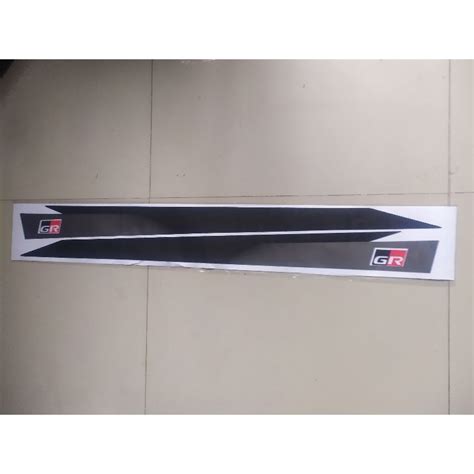 Jual Stiker Fortuner GR Striping Lis Body Fortuner GR Shopee Indonesia