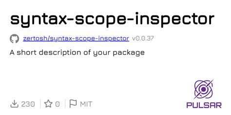 Syntax Scope Inspector