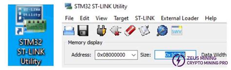 st link v2 emulator and programmer for stm8 stm32 zeus mining