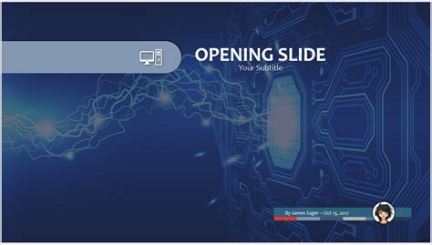 Abstract Technology PowerPoint Free Abstract Technology PowerPoint By SageFox