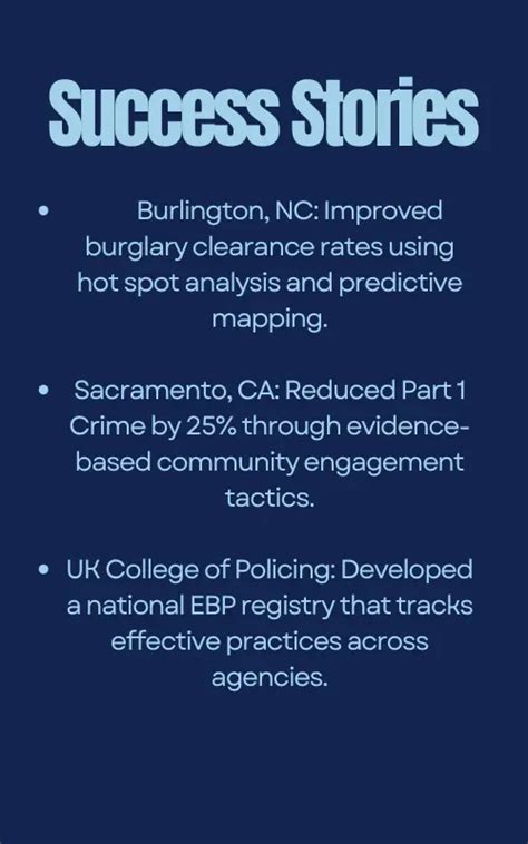 What Is Evidence Based Policing American Society Of Evidence Based Policing