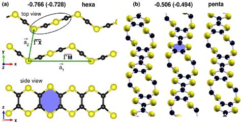 14 Chain Structures For Carbon Monosulfide The Chains Are Labeled A