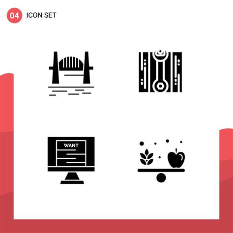 Universal Solid Glyphs Set For Web And Mobile Applications Australia Poster Harbour Fix Wanted