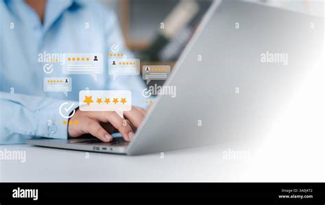 Opinion Customer Satisfaction Survey Concept Client Service And Experience Rating Online