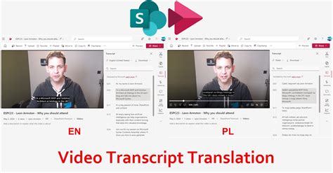 Video Transcript Translation Now Available With Sharepoint Premium Leon Armstons Blog