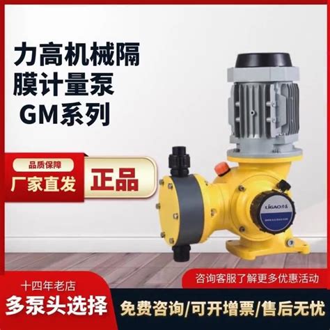 力高计量泵 械隔膜计量泵GM耐酸碱加药泵隔膜泵 计量泵 阿里巴巴