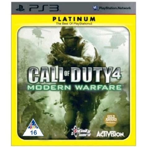 Pre Owned Sony Call Of Duty 4 Modern Warfare Platinum Ps3 Shop Now