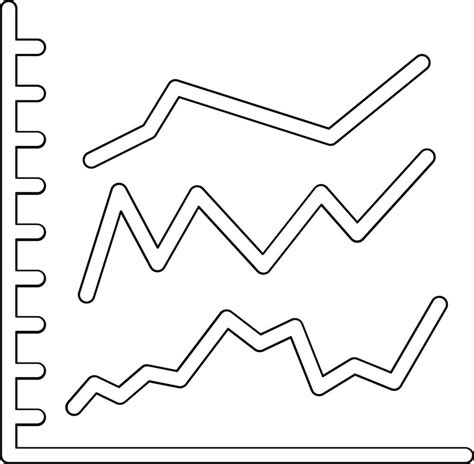 stacked graph vector icon 37060189 vector art at vecteezy