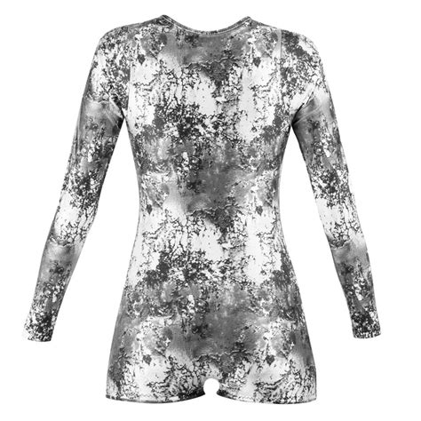 Body Manga Longa Feminino Diva Pro 6a Surf Mormaii Estampa Preto Gg