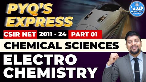 CSIR NET Chemical Science PYQ EXPRESS Electrochemistry Part Amit Sir YouTube