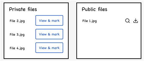 Gui Design Appropriate Button Label To Preview A File Before Sharing It Publicly User