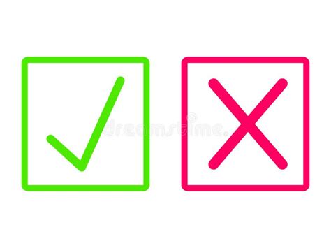 New Check Marks Set Stock Vector Illustration Of Good 134983713
