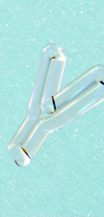 Translucent Design On Aqua Background Free Download