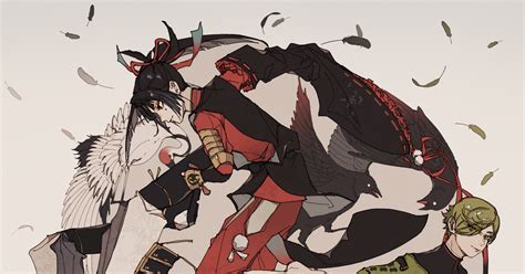 刀剣乱舞 鳥と丸 鳥野のイラスト Pixiv