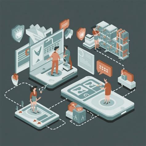 Premium Photo Supply Chain Simulation Concept Icon Logistics Network