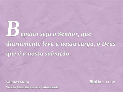 Salmo 6819 Bíblia