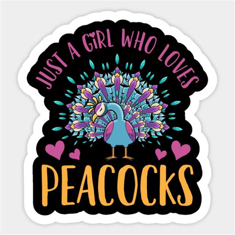 Peacock Peacock Lover Peacocks Sticker Teepublic
