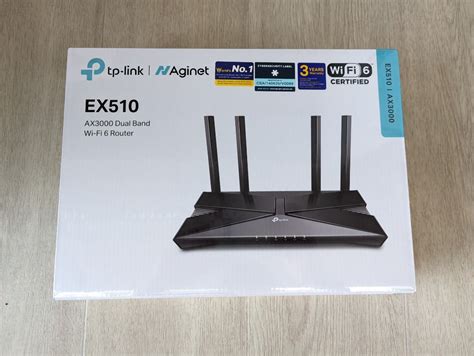 Tp Link Ex510 Wifi 6 Router Brand New Sealed Computers And Tech Parts And Accessories Networking