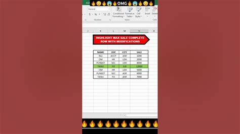 Advance Excel 🔥excel Shorts Conditionalformatting Viralshorts Trend Excelshortcuts