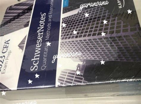 Cfa 2023 Level 1 2 3 Kaplan Schweser Notes 興趣及遊戲 書本 And 文具 教科書