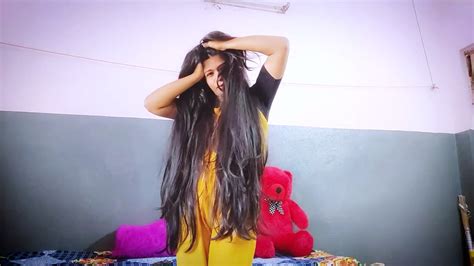 Indian Rapunzel Long Hair Video