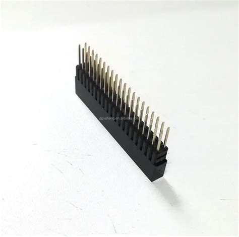 Stacking 254mm Female Header Connectors For Arduinoraspberry Pcb