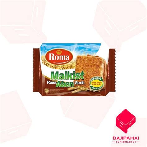 Jual Roma Malkist Rasa Abon Gurih 135 Gr Halal Di Seller Baji Pamai