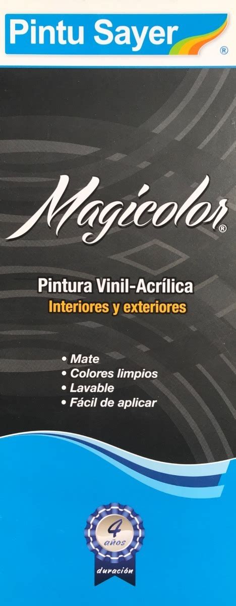 Cubeta Pintura Vinilica Lavable 19lt Colores Acrilica Sayer Envío Gratis