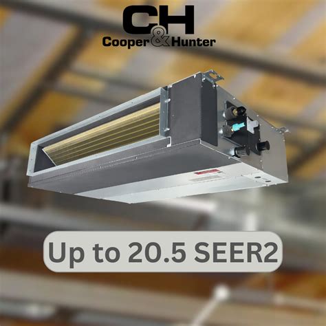 Cooper And Hunter Slim Duct 48000 Btu 230v Concealed Duct Air Conditio