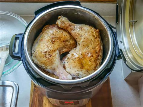Pressure Cooker Frozen Chicken Thighs