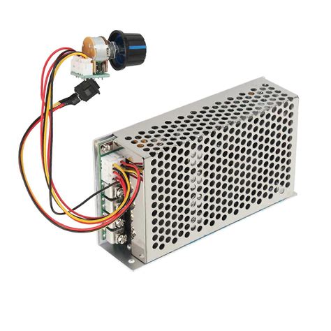 V A W DC Motor Speed Controller PWM Control Switch Governor Fruugo UK