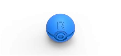 Team Rocket Ball 3d Printing Model Threeding