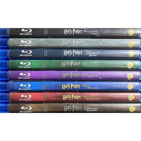 Harry Potter Complete Collection Box 8 Filme Blu Ray Im Kanton St