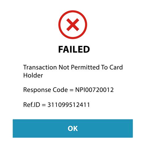 Transaction Not Permitted Transaction Error Codes Allied Payments