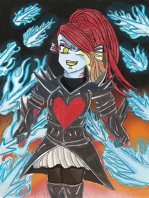 Undertale Fan Art Undyne By Missmanga29 On Deviantart