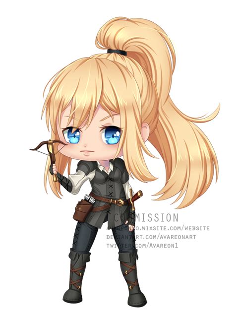 Comm Chibi By Avareonart On Deviantart