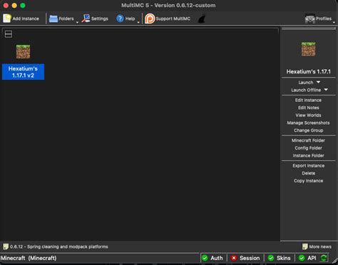 The Session Shows A Red X · Issue 4043 · Multimclauncher · Github
